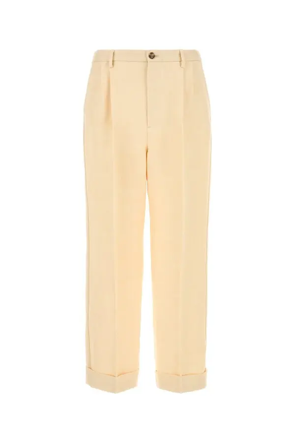 Valentino Garavani Jute Blend Tailored Trousers