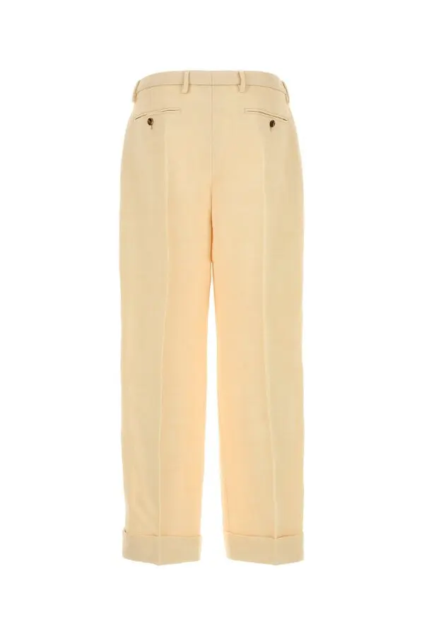 Valentino Garavani Jute Blend Tailored Trousers