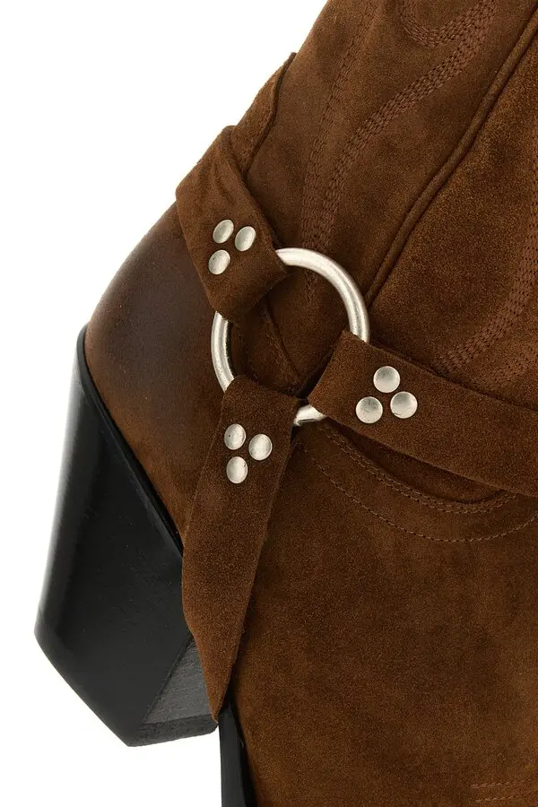 SONORA Suede Santa Fe Belt Boots
