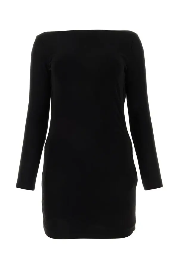 Dsquared2 Viscose Mini Dress With Jewel Embellishment