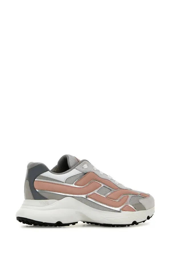 TOD'S Multicolor Leather And Mesh Sneakers
