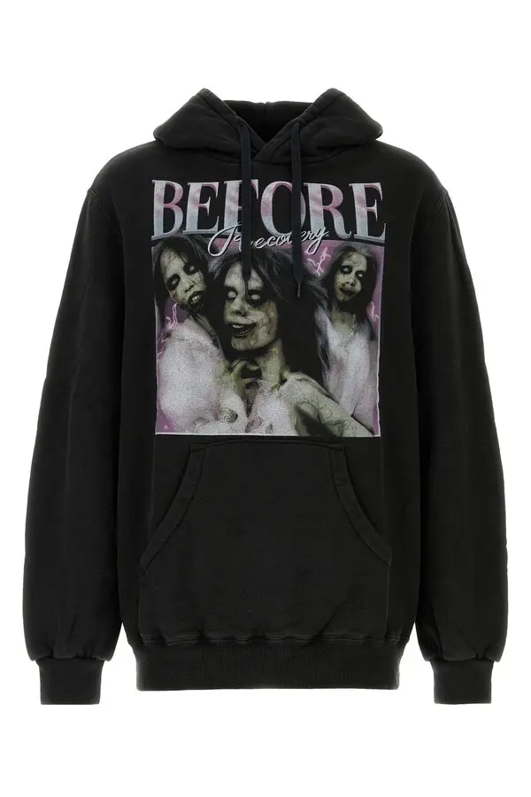DOUBLET Slate Cotton "before After Idol" Sweatshirt