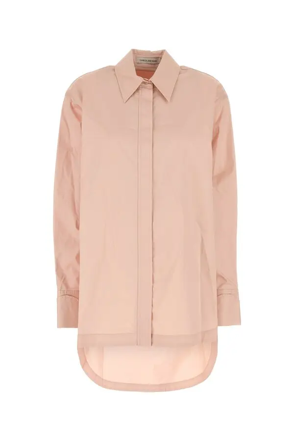 Camilla And Marc Pastel Poplin Oversized Shirt