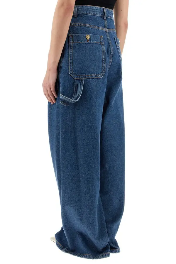 Etro Denim Jeans With Embroidered Detailing - Blue