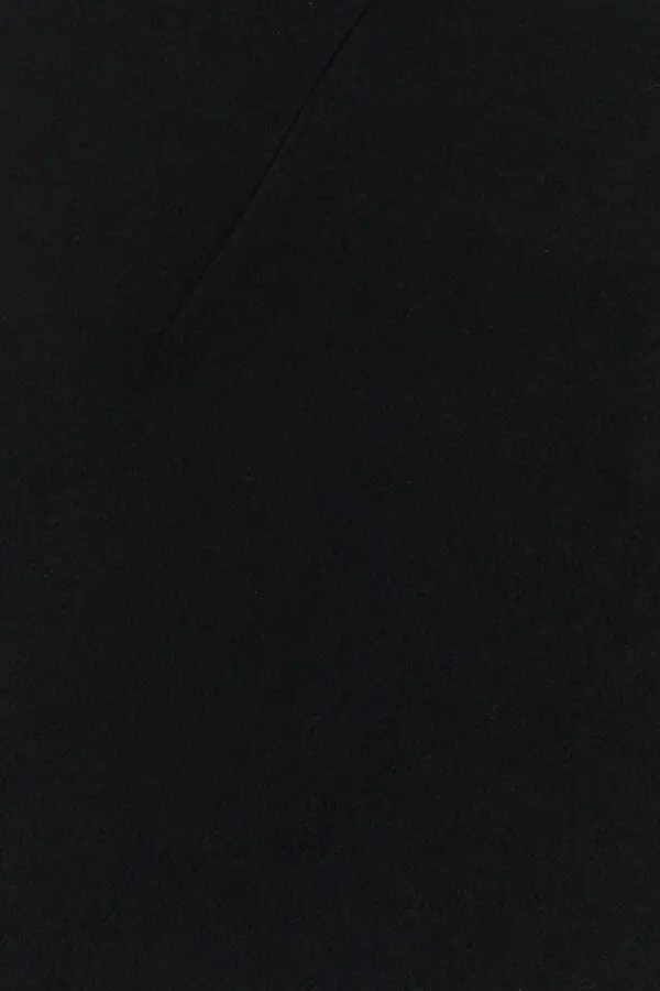 ANN DEMEULEMEESTER Asymmetrical Wool Felt Midi Skirt