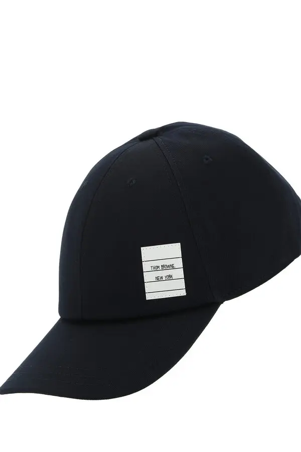 Thom Browne Cotton Baseball Cap