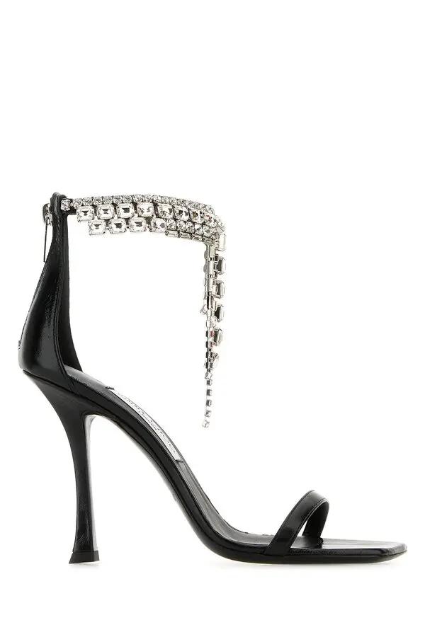JIMMY CHOO Verity Embellished Stiletto Sandals