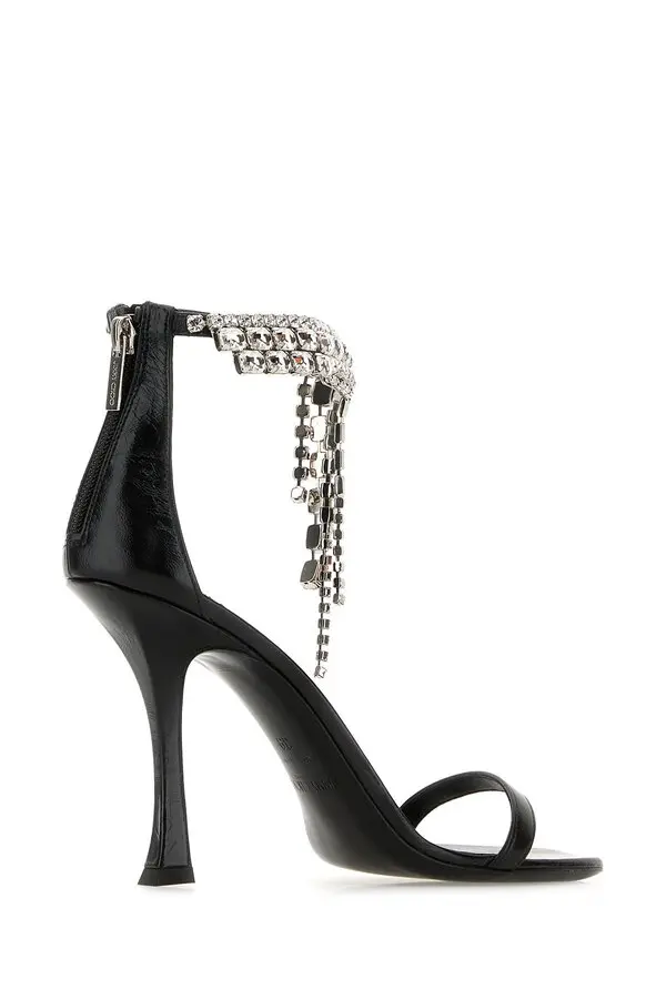 JIMMY CHOO Verity Embellished Stiletto Sandals