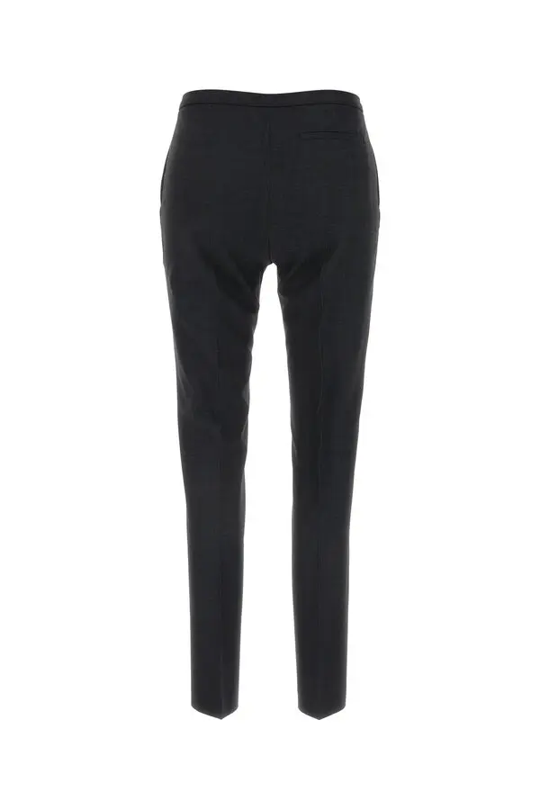 Philosophy Di Lorenzo Serafini Dark Stretch Polyester Blend Trousers