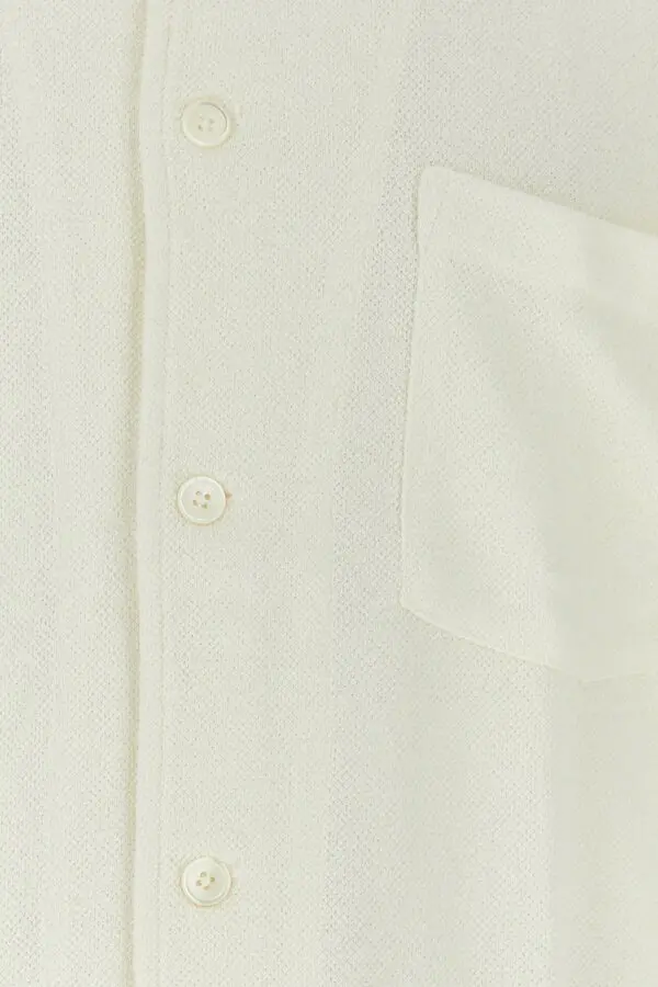 Our Legacy Ivory Polyester Blend Shirt - White