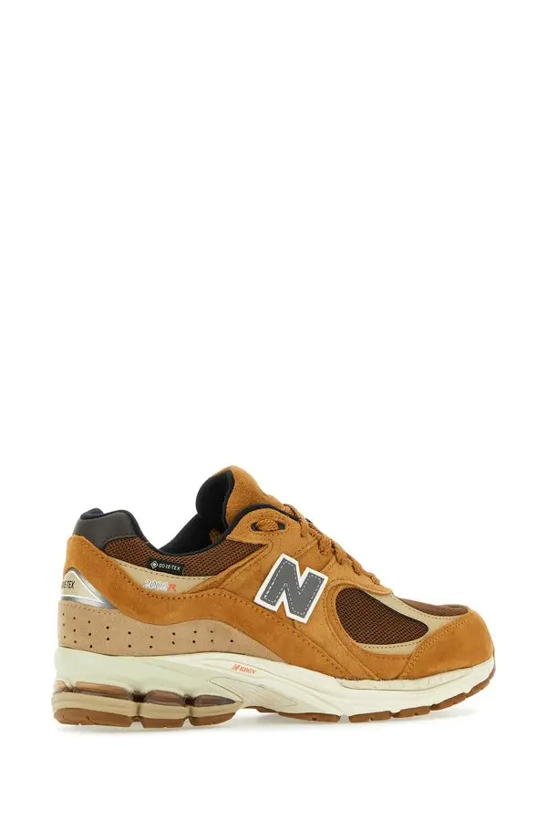 NEW BALANCE 2002r Suede And Mesh Sneakers - Light Brown