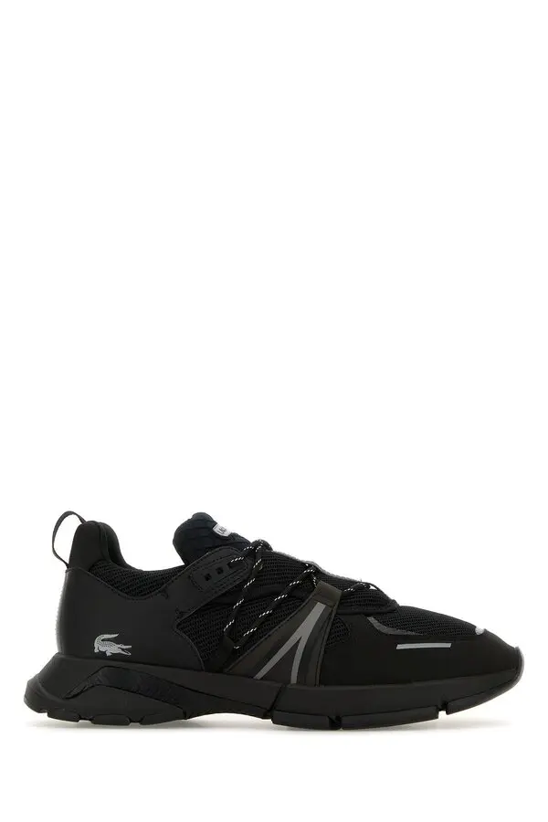 Lacoste Fabric L003 Sneakers With Crocodile Print
