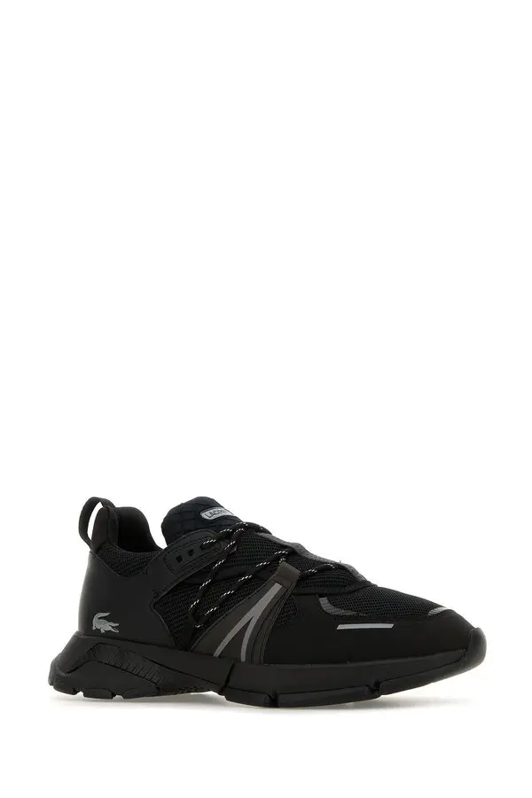 Lacoste Fabric L003 Sneakers With Crocodile Print