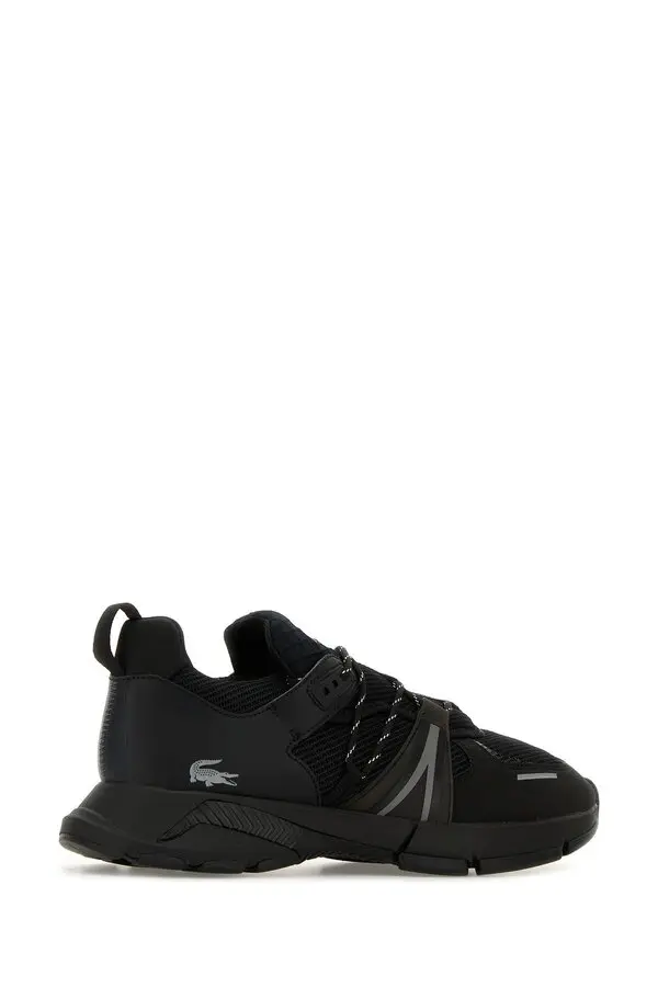 Lacoste Fabric L003 Sneakers With Crocodile Print