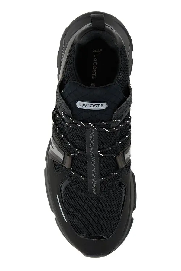 Lacoste Fabric L003 Sneakers With Crocodile Print