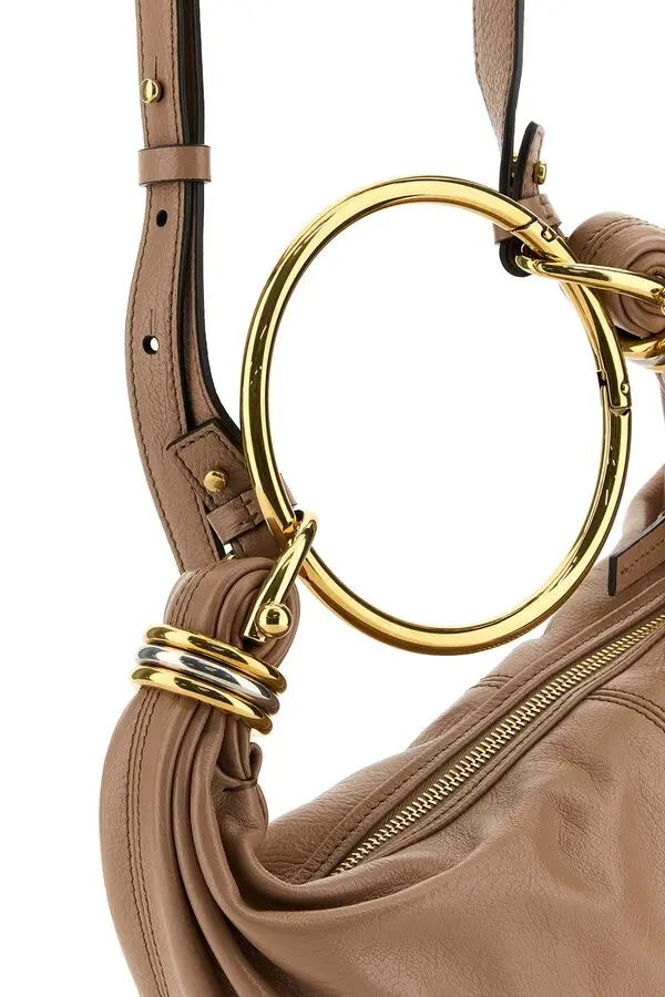 Chloé Antiqued Leather Bracelet Handbag