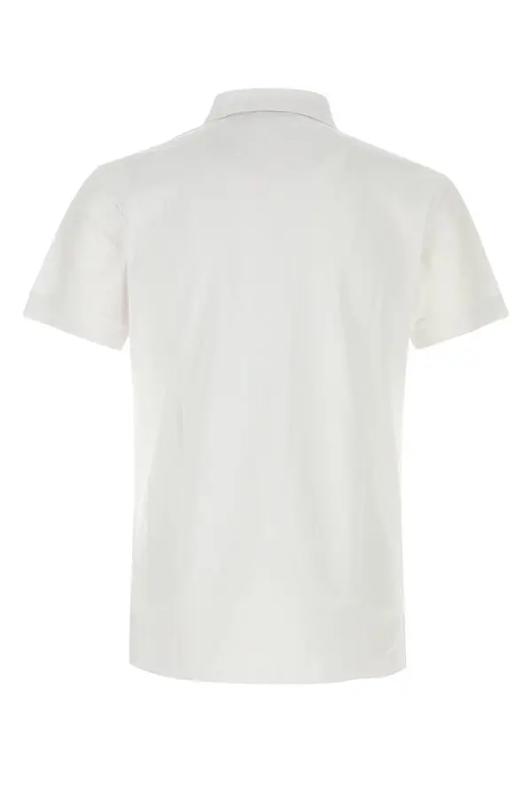 Burberry Piquet Polo Shirt - White