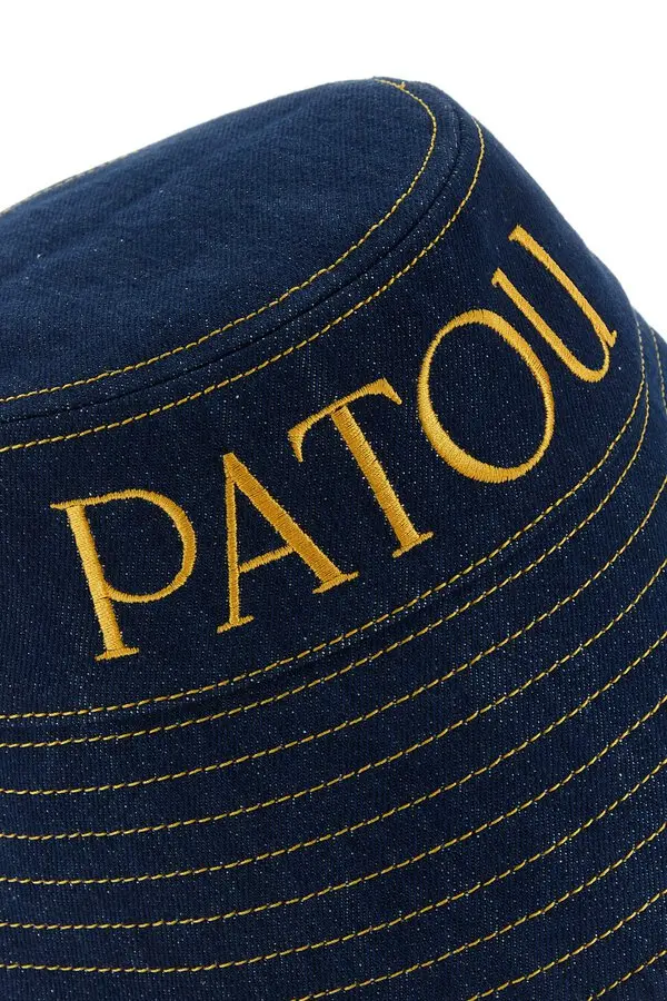 PATOU Dark Denim Bucket Hat