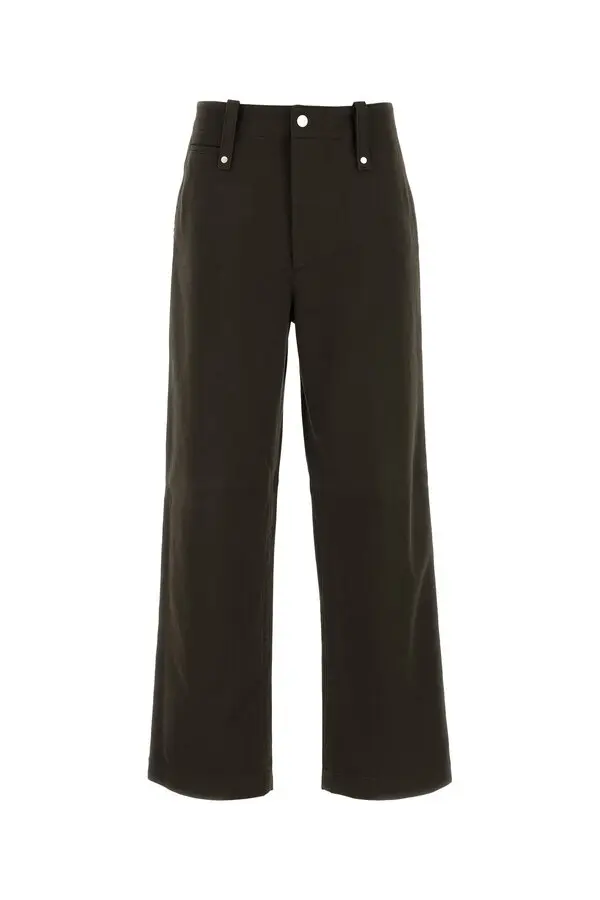 Burberry Wide-leg Cotton Trousers