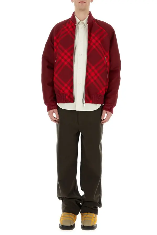 Burberry Wide-leg Cotton Trousers