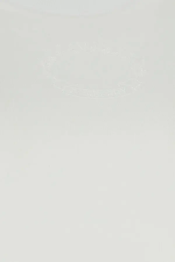Burberry Cotton T-shirt With Embroidered Logo