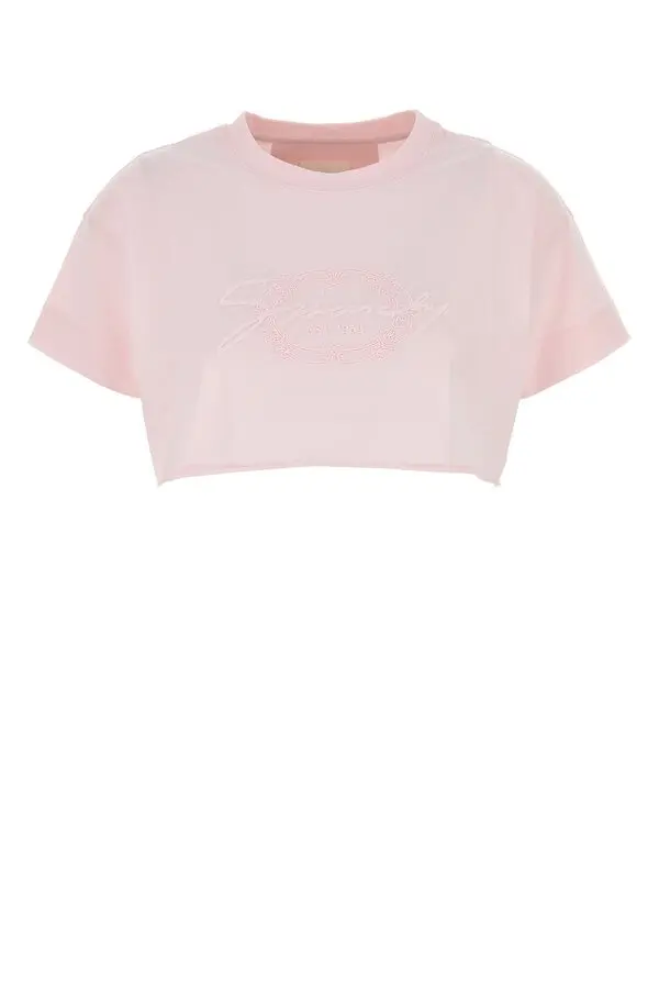 Givenchy Embroidered Cotton Crop Top