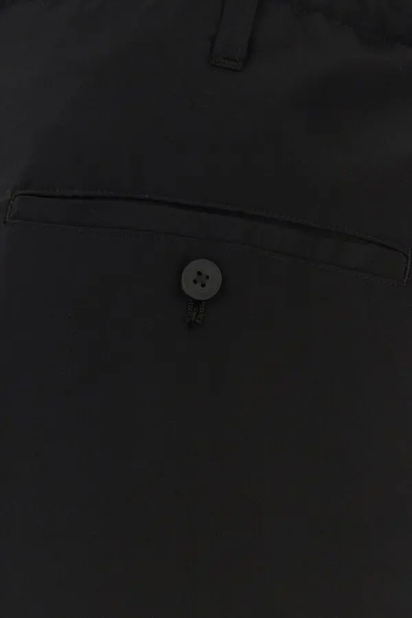 Yohji Yamamoto Crepe Pleated Trousers