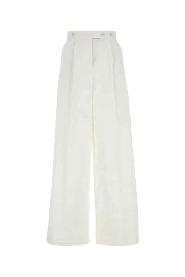 Givenchy Poplin Wide-leg Pants