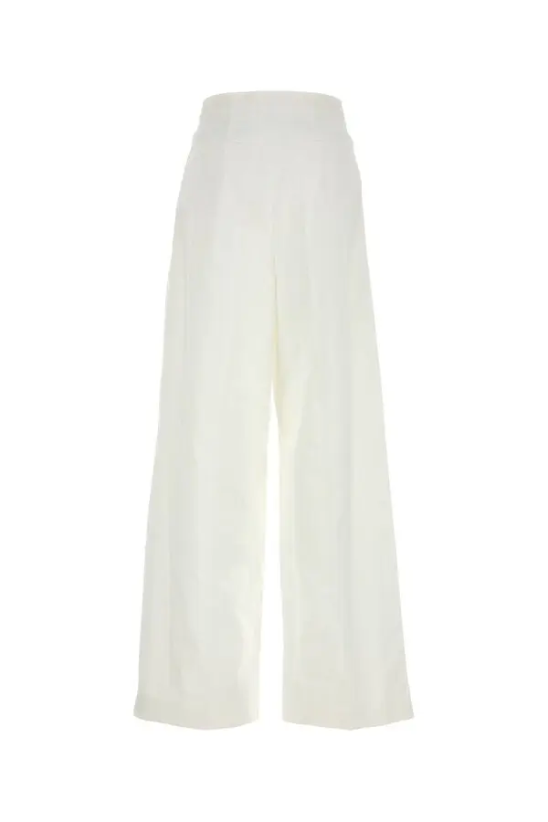 Givenchy Poplin Wide-leg Pants