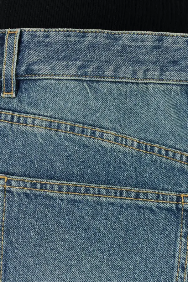 Alaïa Denim Bermuda Shorts