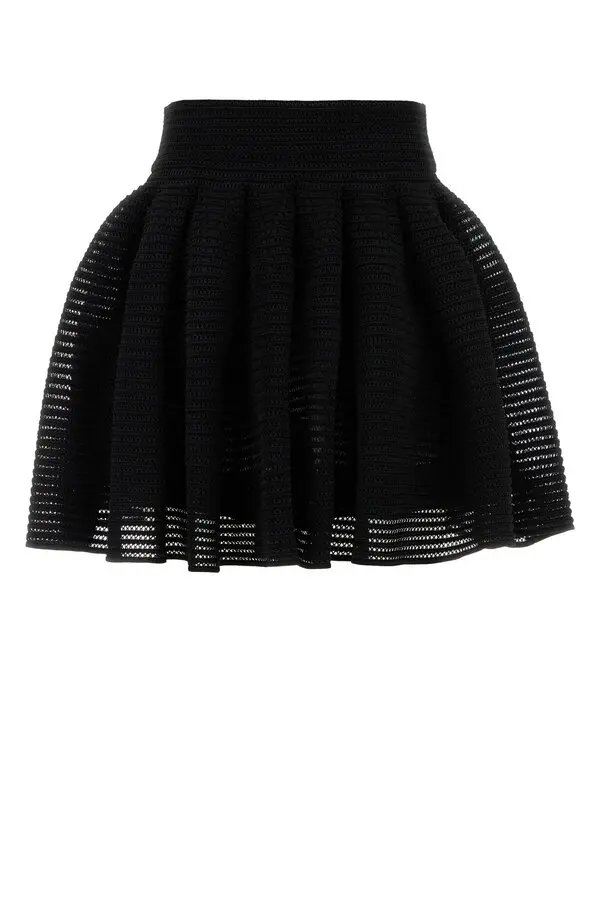 Alaïa Knit Balloon Mini Skirt