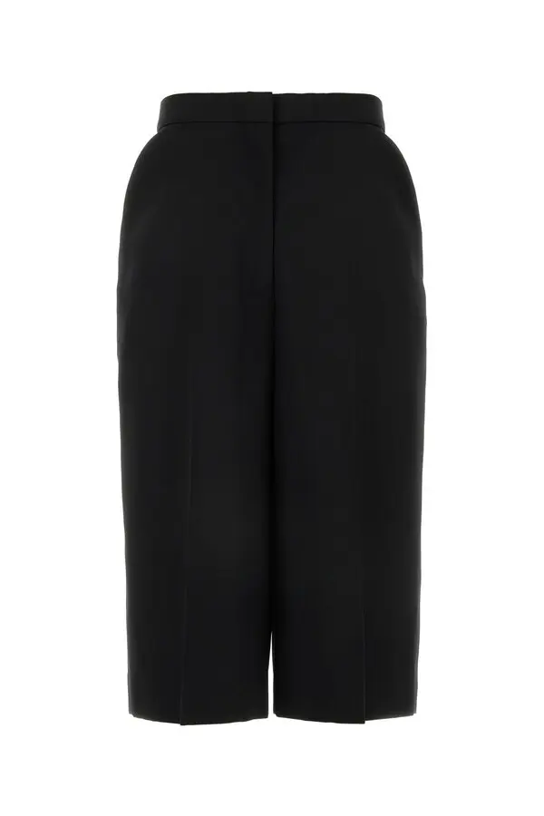 Givenchy Wool Bermuda Shorts With Pleats