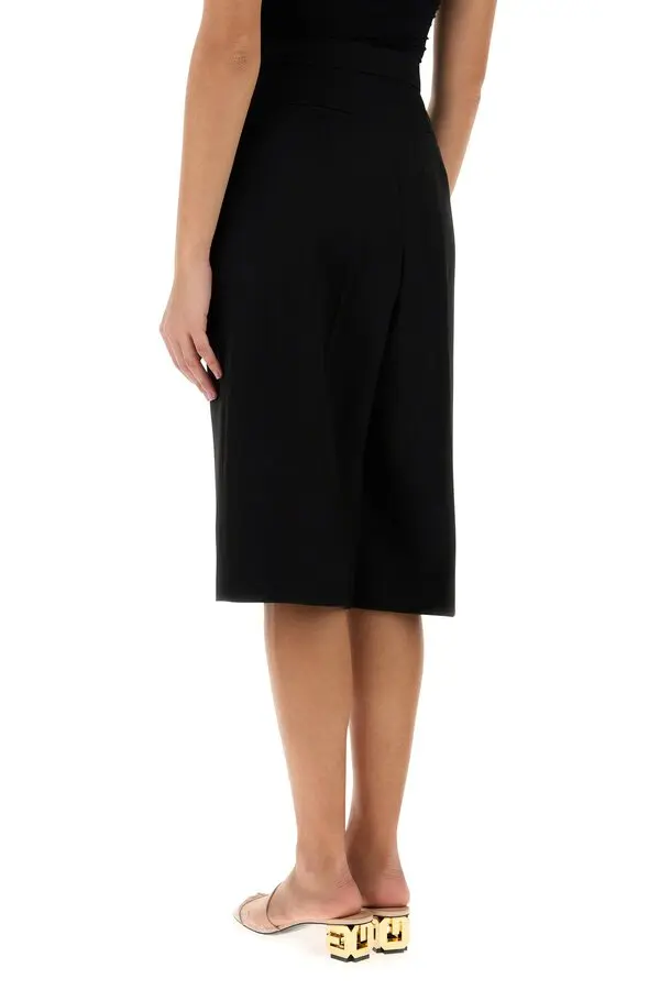 Givenchy Wool Bermuda Shorts With Pleats