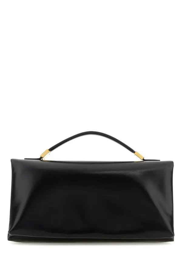 Marni Leather Prisma Handbag