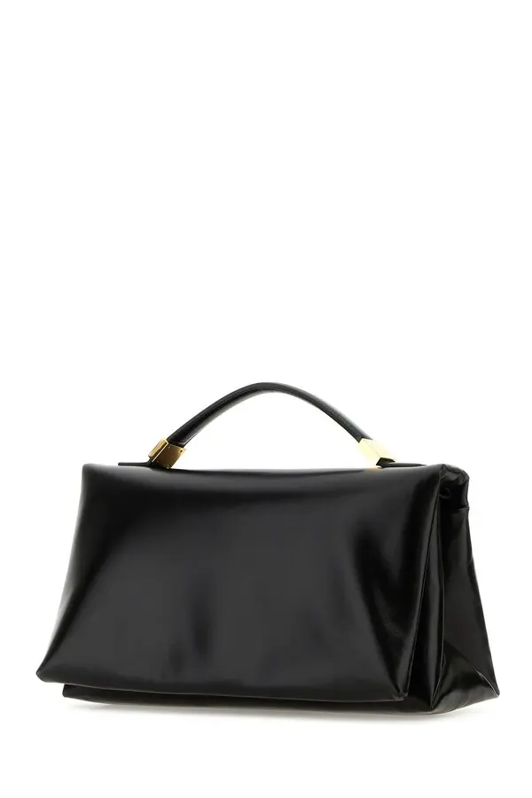 Marni Leather Prisma Handbag