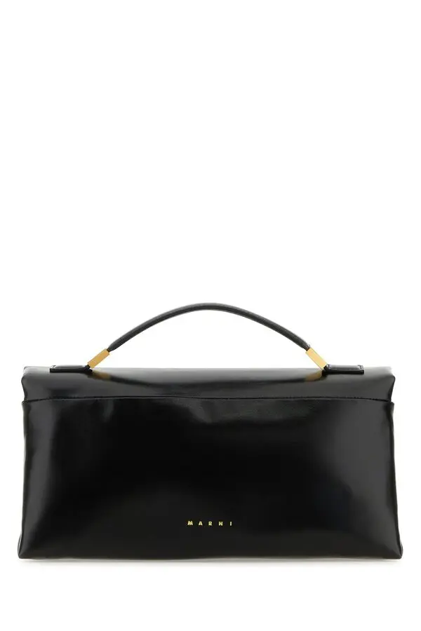 Marni Leather Prisma Handbag