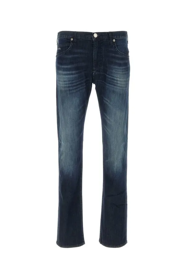 Emporio Armani Stretch Denim Jeans - Blue