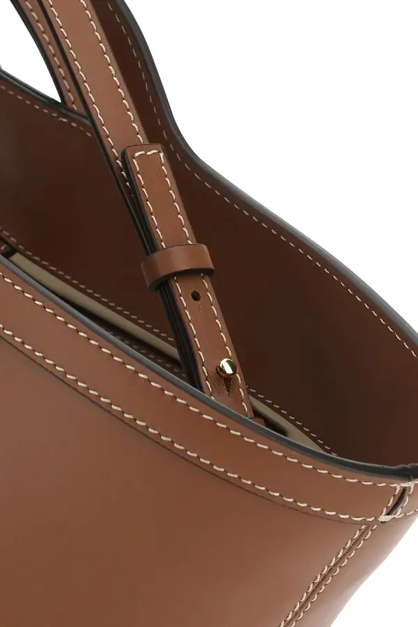 Marni Leather Tropicalia Handbag - Brown