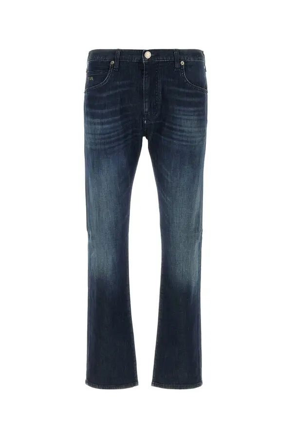 Emporio Armani Stretch Denim Jeans - Blue