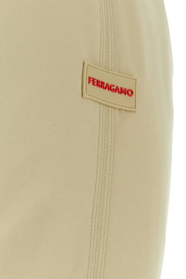 FERRAGAMO Padded Jacket - Light Brown