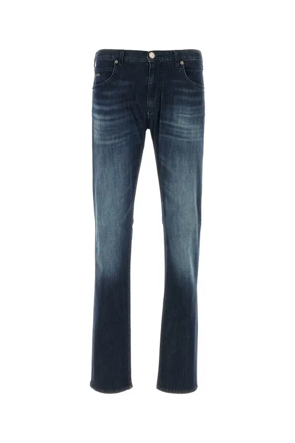 Emporio Armani Stretch Denim Jeans - Blue