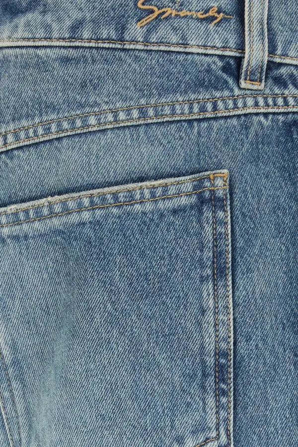 Givenchy Denim Jeans With Embroidered Logo Detail - Blue