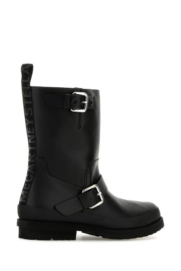 Stella McCartney Alter Mat Trace Ankle Boots - Black