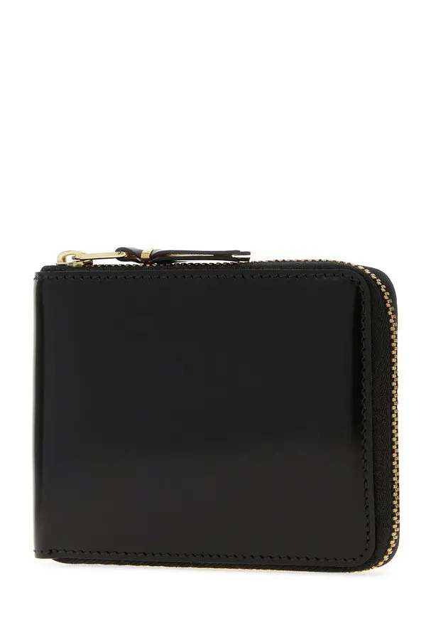Comme Des Garçons Leather Wallet - Black