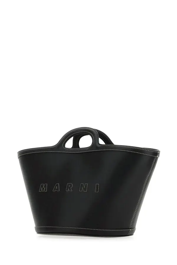 Marni Leather Tropicalia Handbag