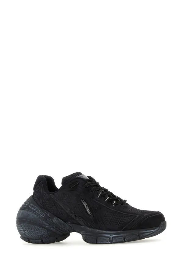 Givenchy Leather Tk-mx Runner Sneakers - Black