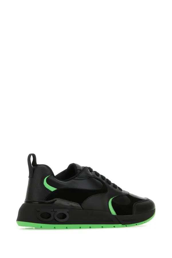 FERRAGAMO Leather Cosimina Sneakers