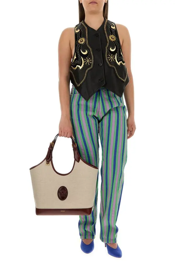Versace Nappa Leather Vest