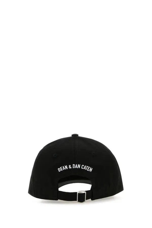 Dsquared2 Cotton Baseball Cap With Logo Embroidery