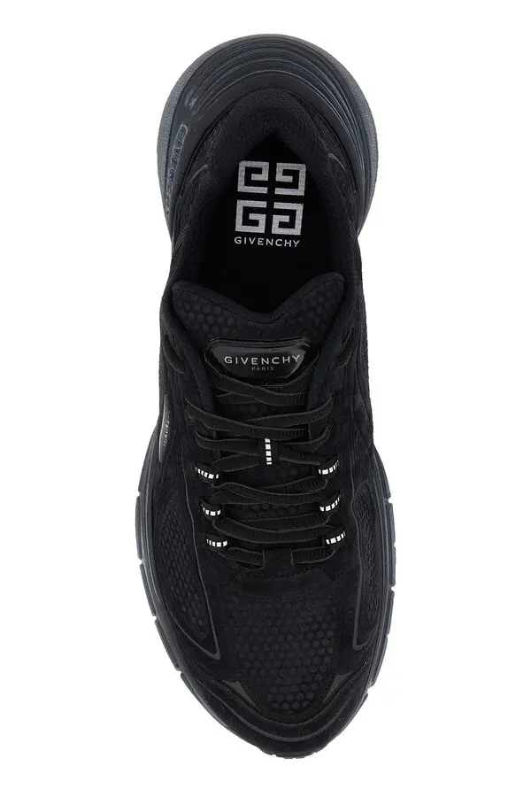 Givenchy Leather Tk-mx Runner Sneakers - Black
